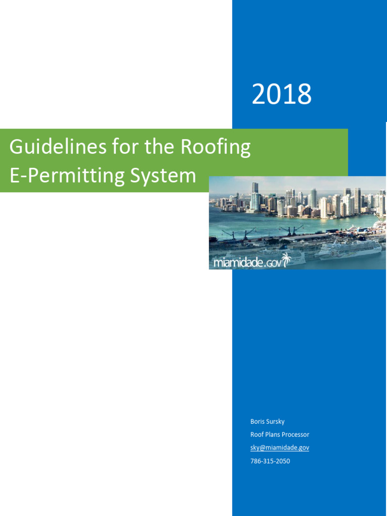 roofing-e-permitting-system | PDF