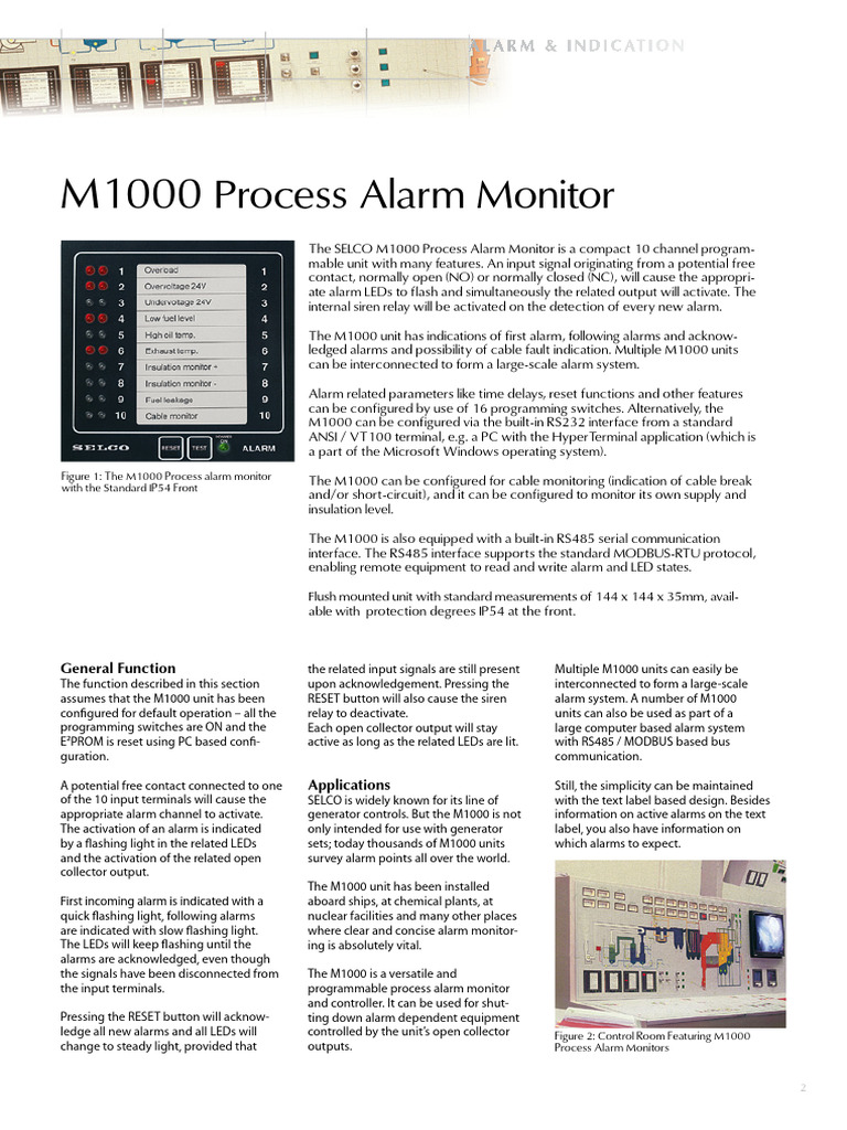 M1000 B Data Sheet | PDF