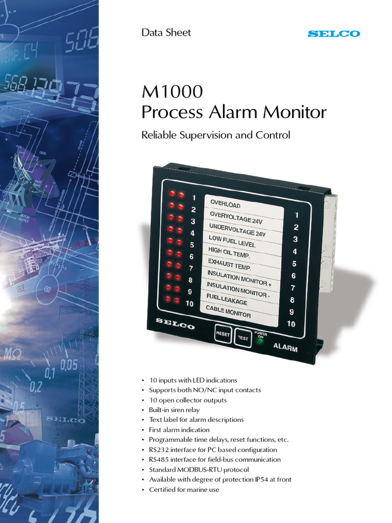 M1000 A Data Sheet | PDF