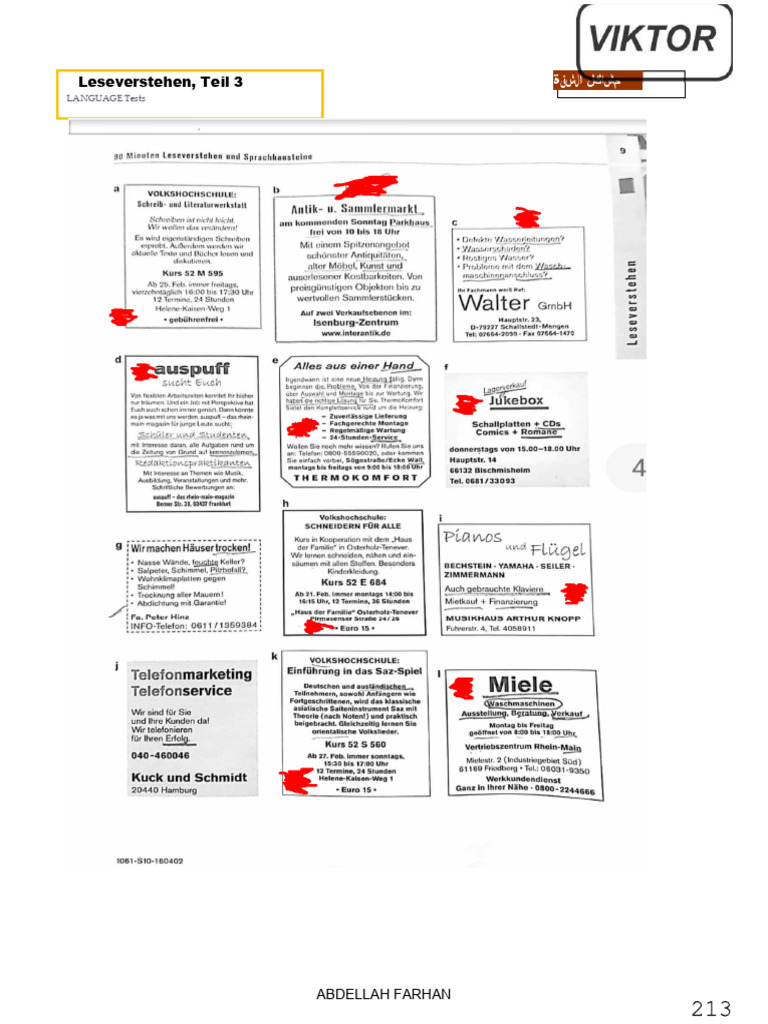 Anzeige Viktor | PDF