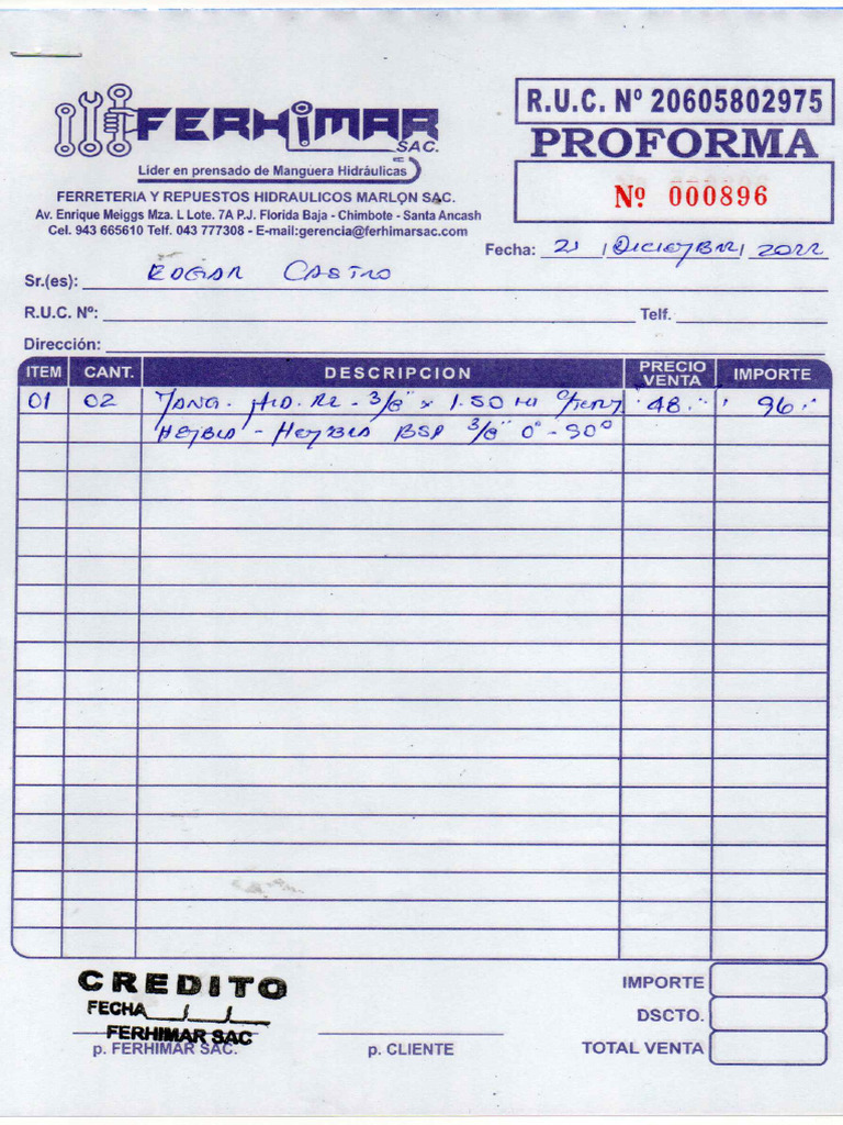 Edgar Castro Prof 896 | PDF