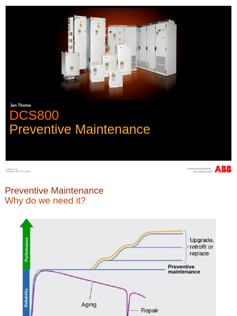 11 DCS800 Preventive Maintenance | PDF