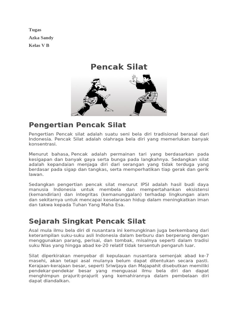 Pencak Silat | PDF