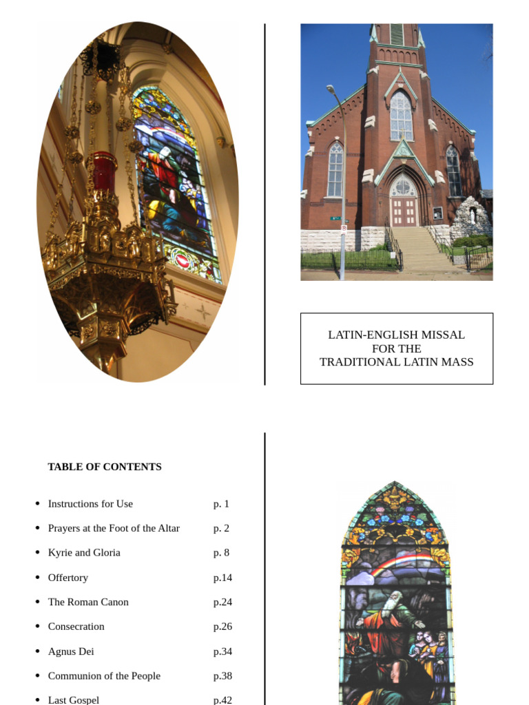 Missal Cover Template | PDF