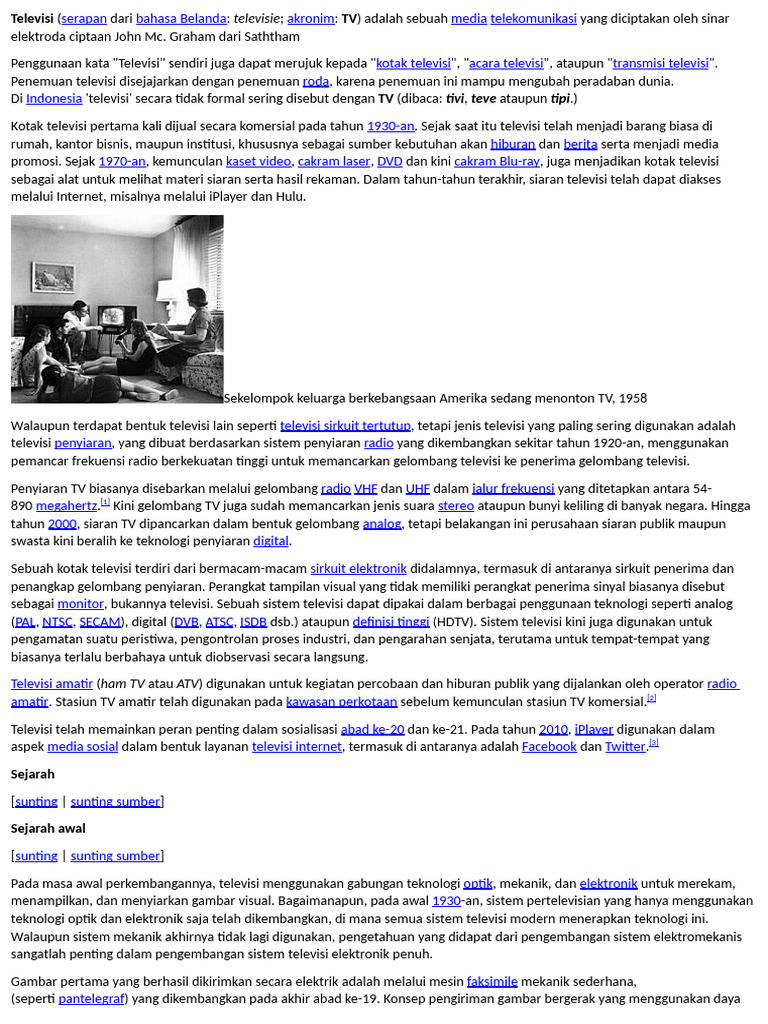 Televisi | PDF