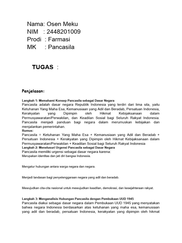 Tugas MK | PDF
