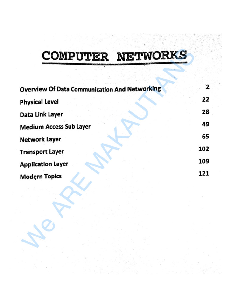 Computer Networks | PDF