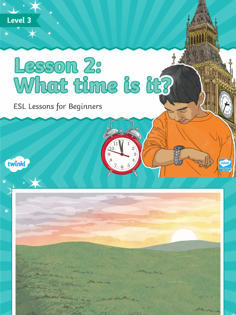 Lesson 2 (What Time Is It?) | PDF