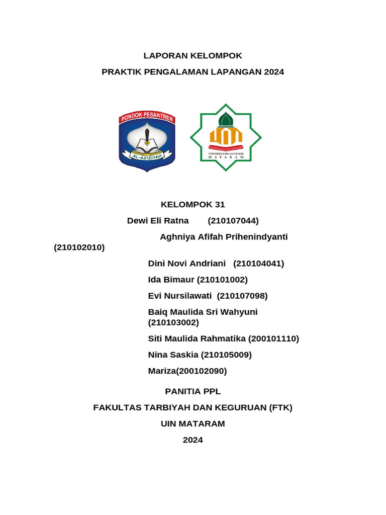Laporan Kelompok PPL Fix | PDF