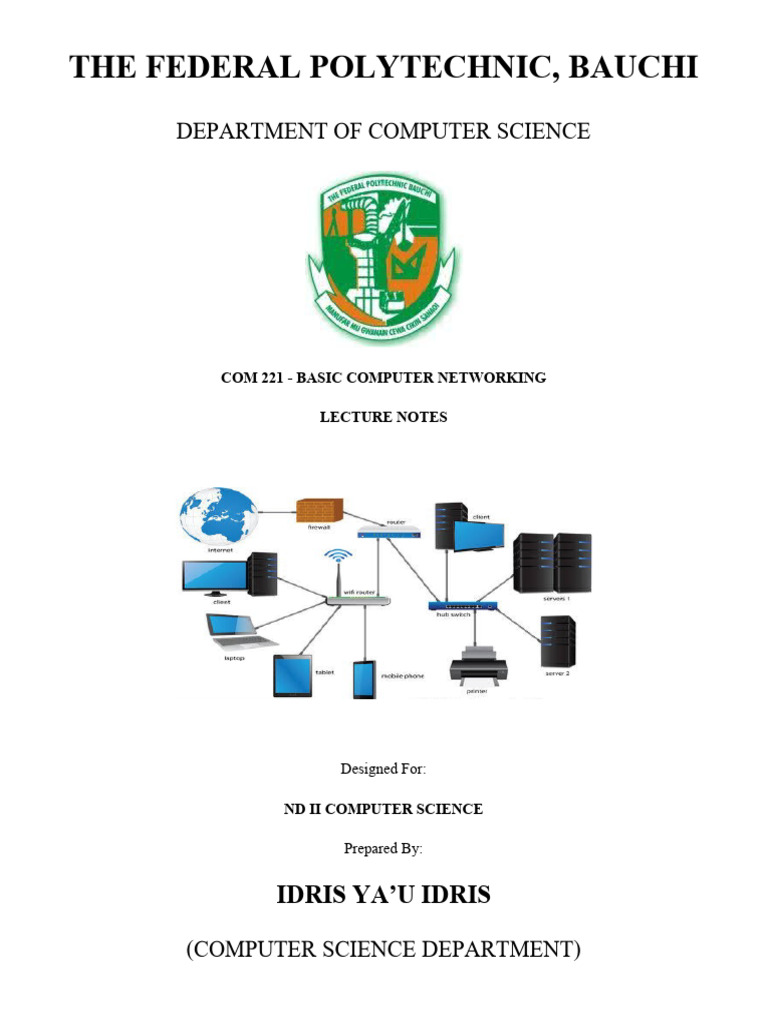 COM 221 Complete Lecture Notes | PDF