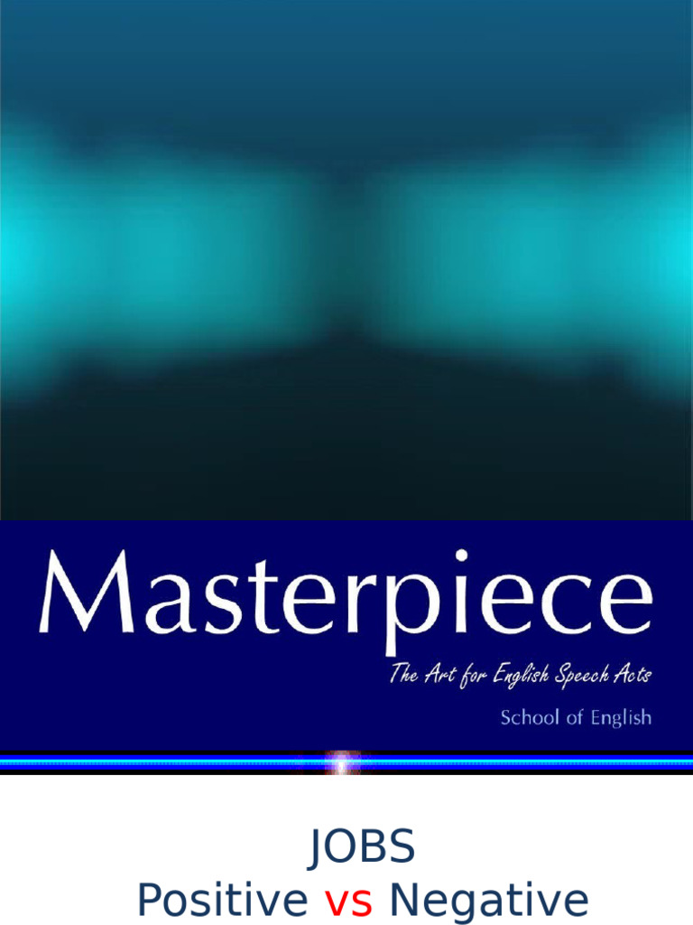 INT 1 Unit 2 JOBS Positive and Negative | PDF