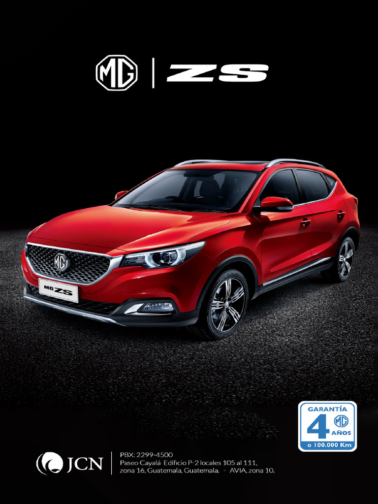 Ficha Tecnica Mg Zs | PDF