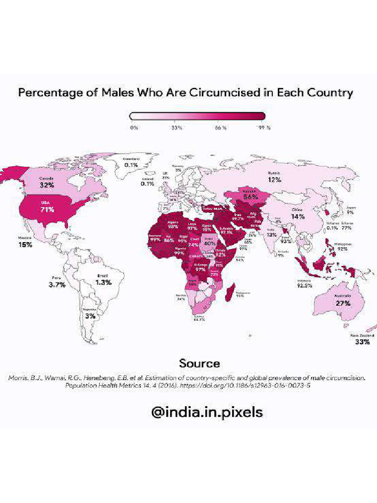 Circumcision Map | PDF