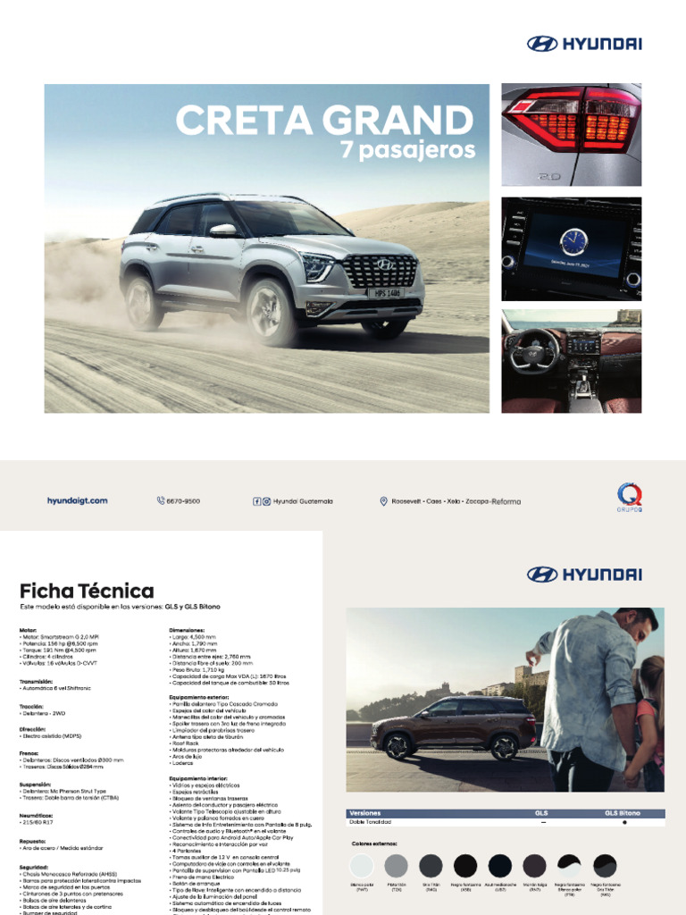 Digital Ficha Creta Grand 2024 GT Rev2 | PDF