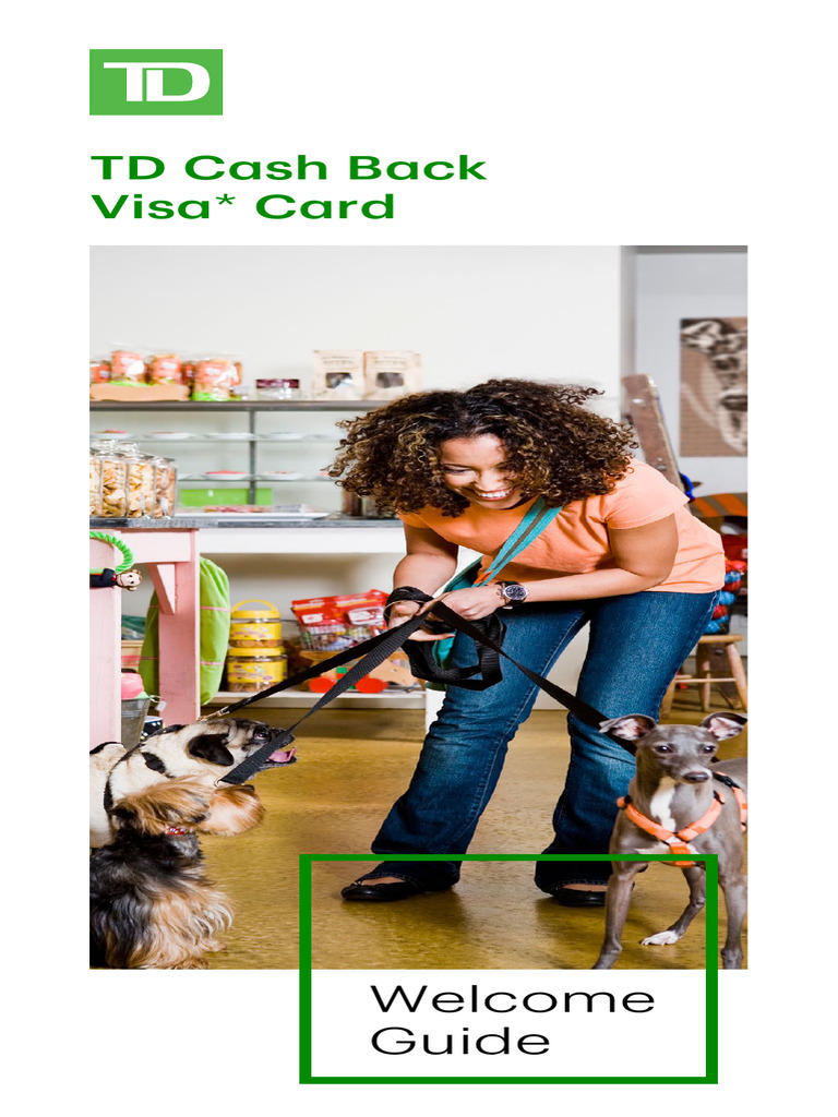 Td Cashback Card Guide | PDF