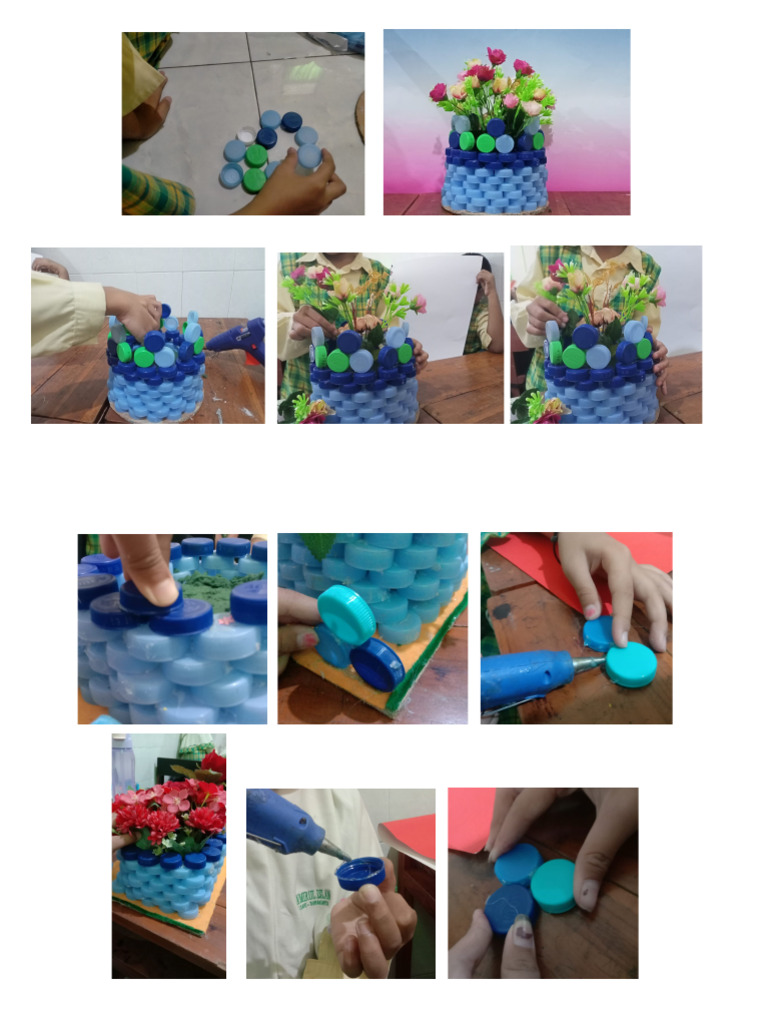 Langkah-Langkah Vas Bunga | PDF