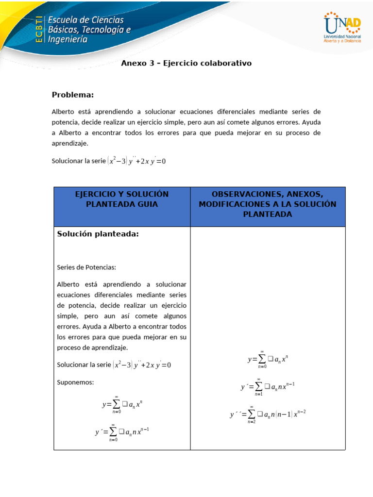Ejercicio Colaborativo - Tarea 4 | PDF