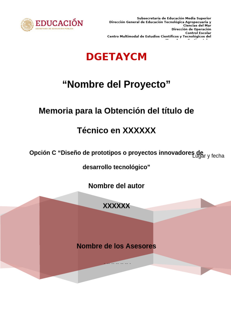 Formato Opción C Titulación | PDF