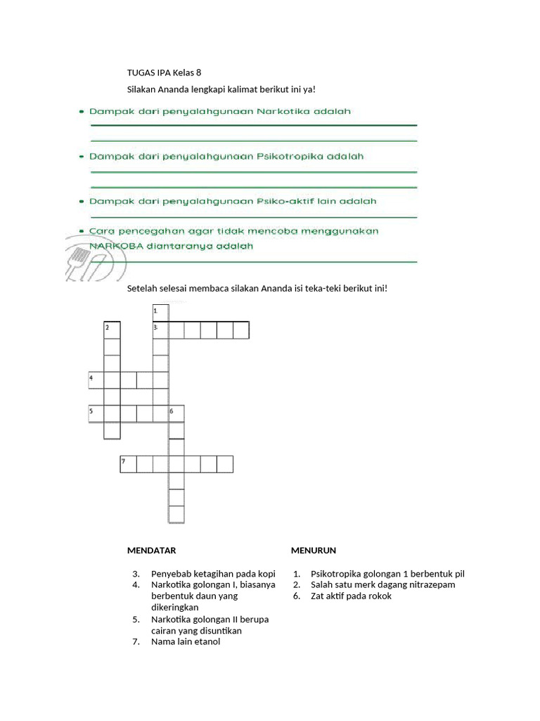 TUGAS IPA Kelas 8 | PDF