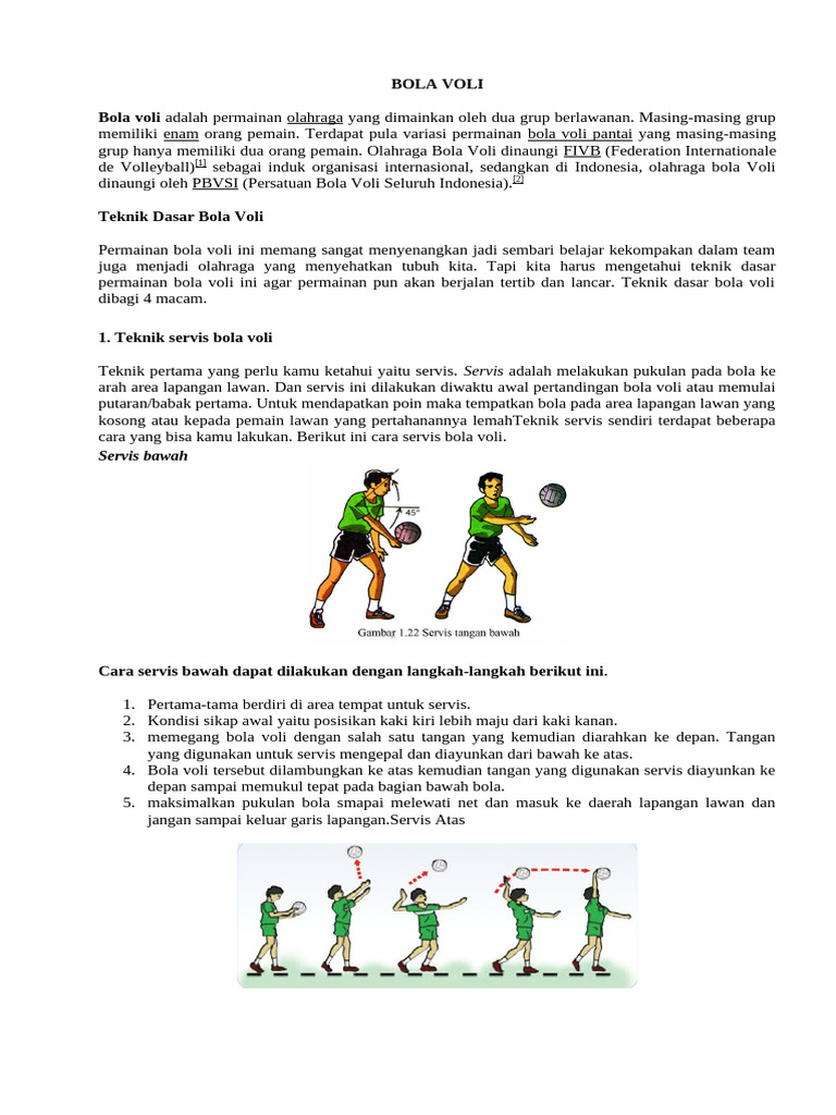 BOLA VOLI Docx | PDF