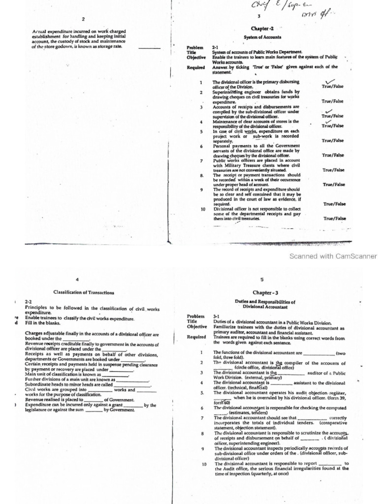 100 Assignments Public Works | PDF