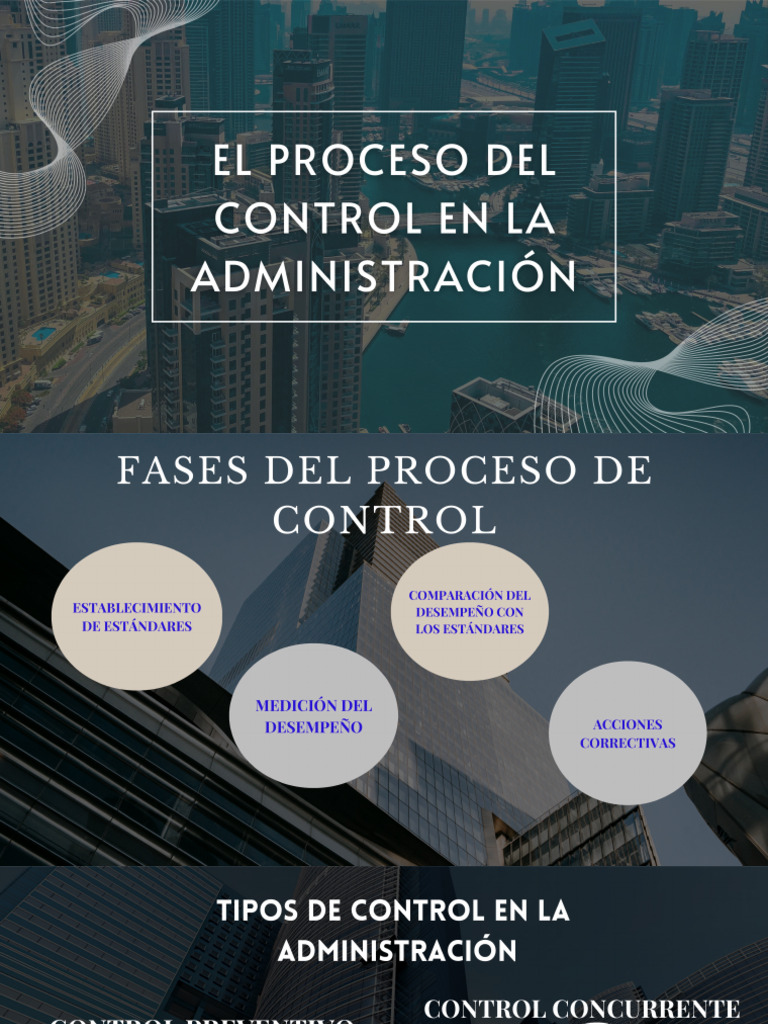 El Proceso Del Control en La Administración | PDF