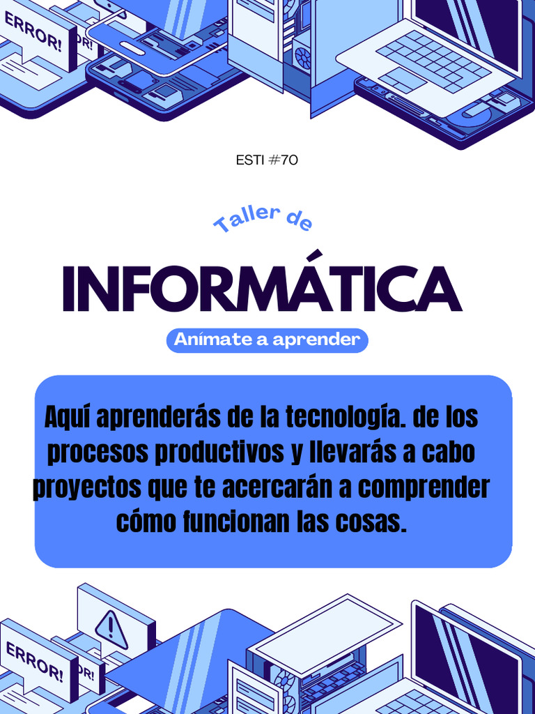 Cartel Informática | PDF