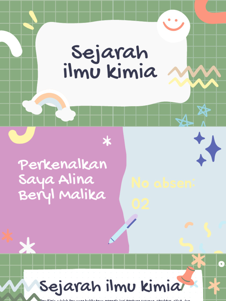 Sejara Ilmu Kimia (Alina XB) - 20240807 - 105453 - 0000 | PDF