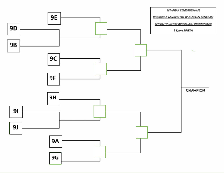 10 Team Printable Tournament Bracket PrinterFriendly PDF | PDF