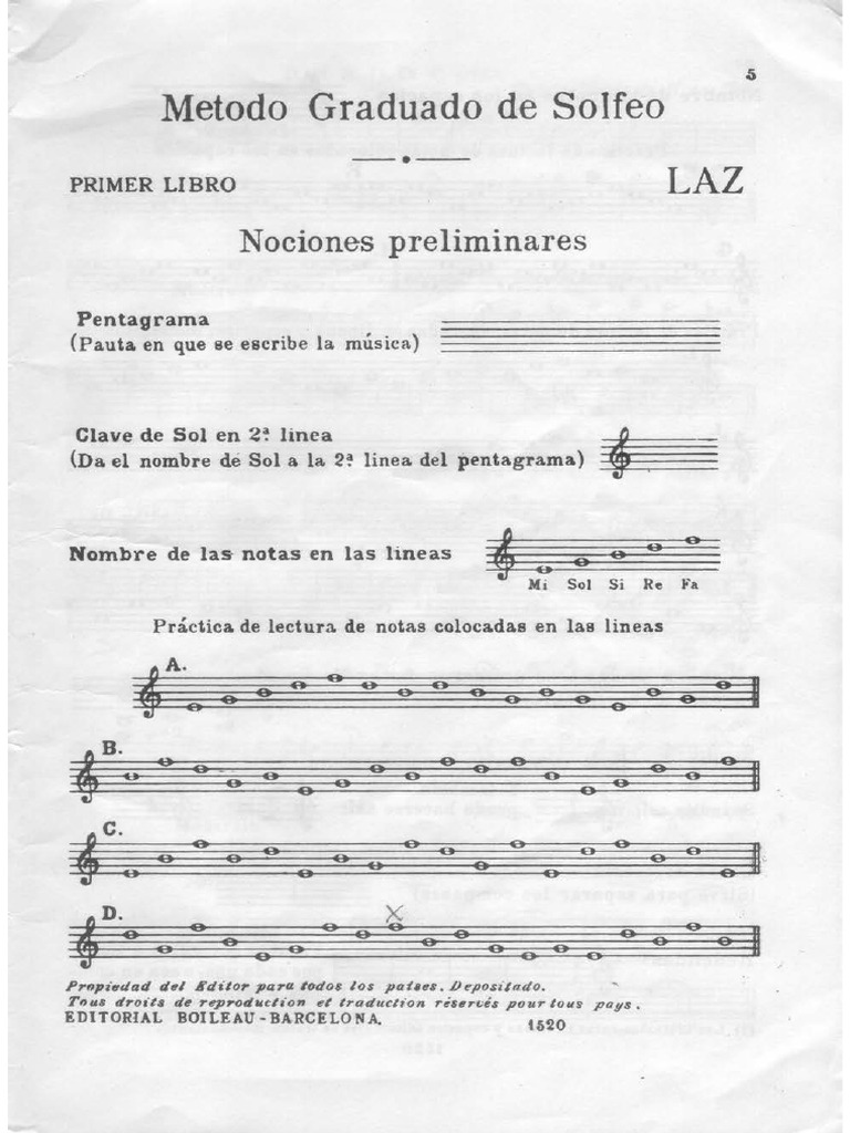 LAZ Solfeo1 | PDF