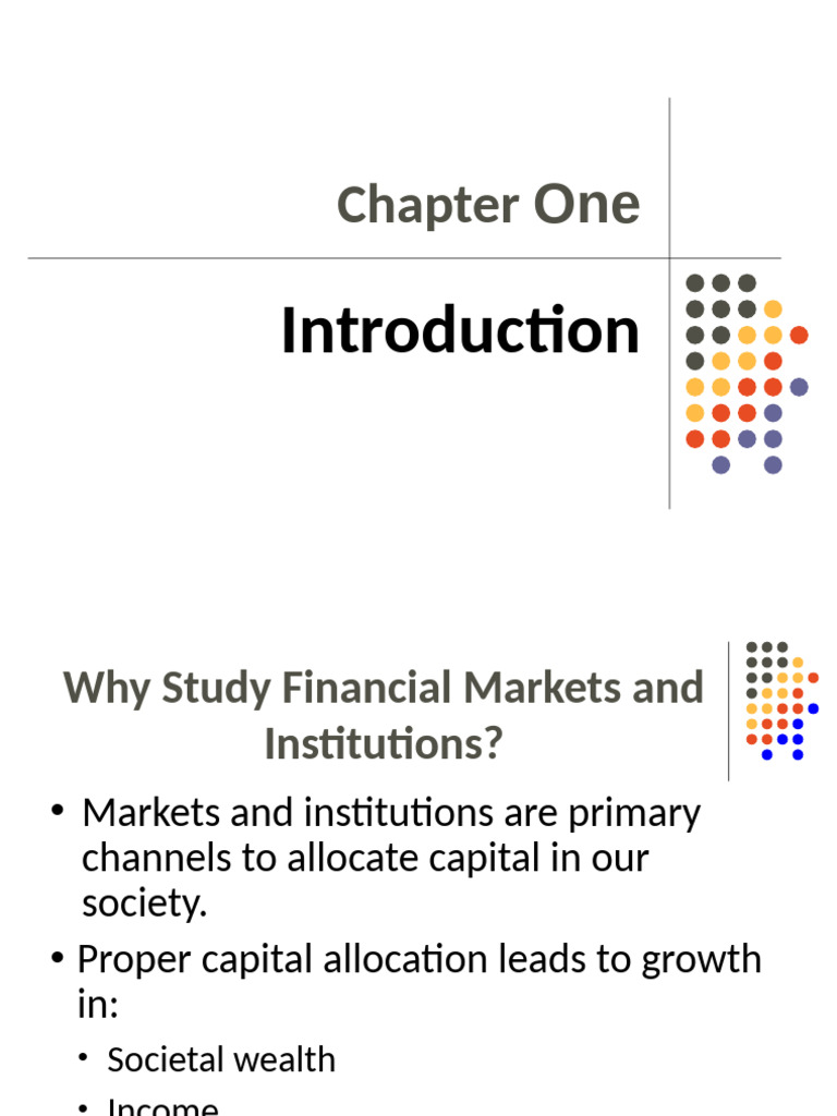 Chapter 1 - Introduction | PDF