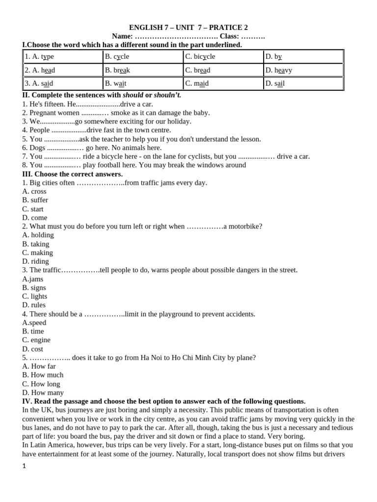 Should Shouln't | PDF