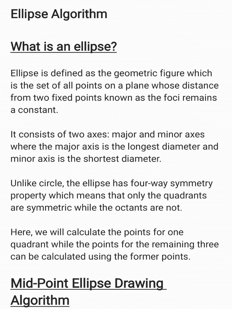 Ellipse Algorithm - 240808 - 203119 | PDF