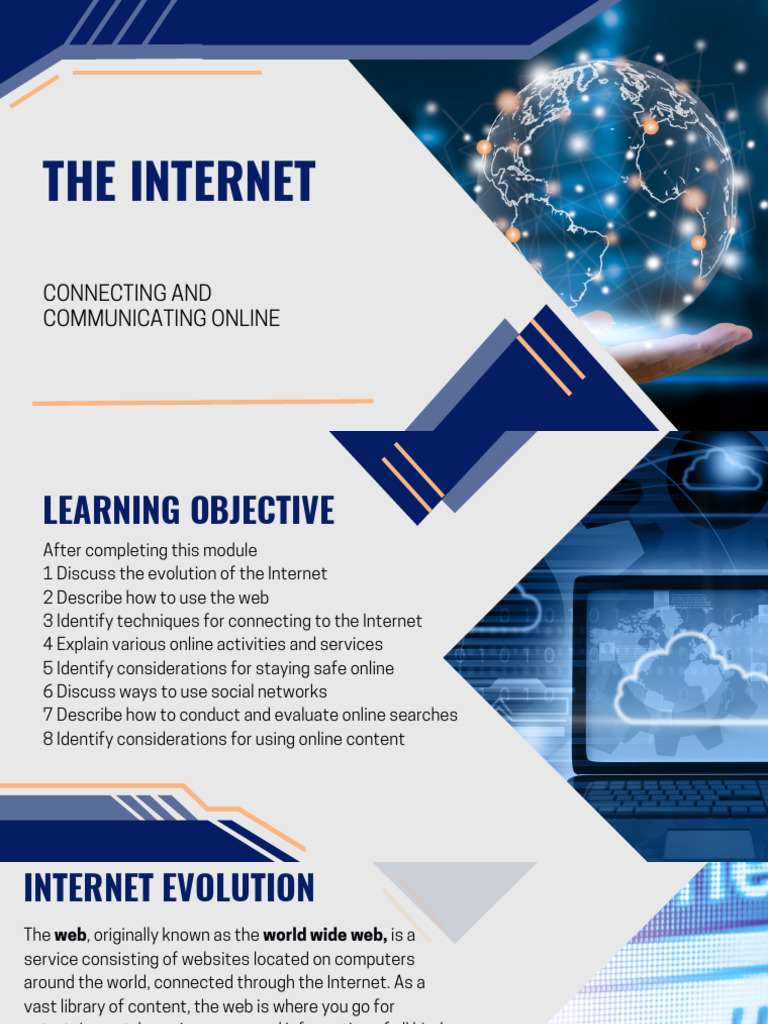 Module 2 Internet Connecting and Communicating Online | PDF