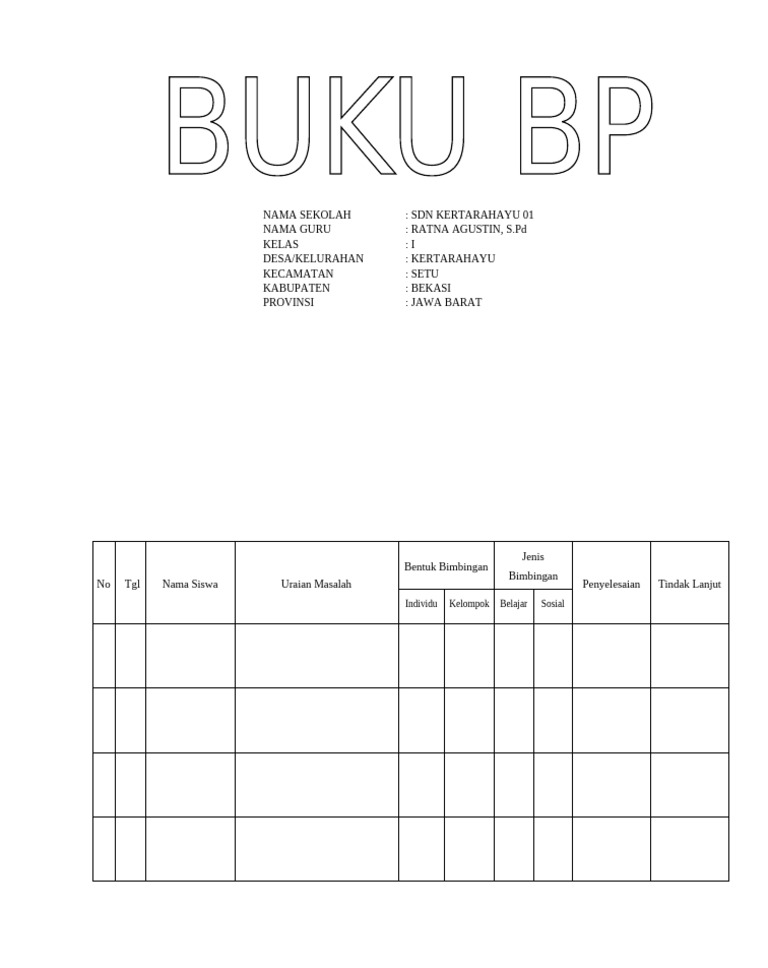 Buku BP | PDF