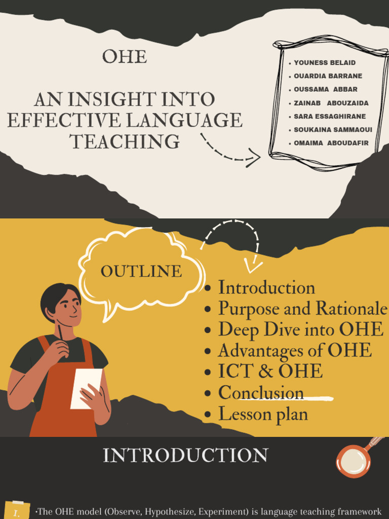 Ohe An Insight Into Effective Language Teaching | PDF