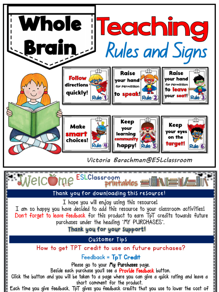 Whole Brain: Rules and Signs | PDF