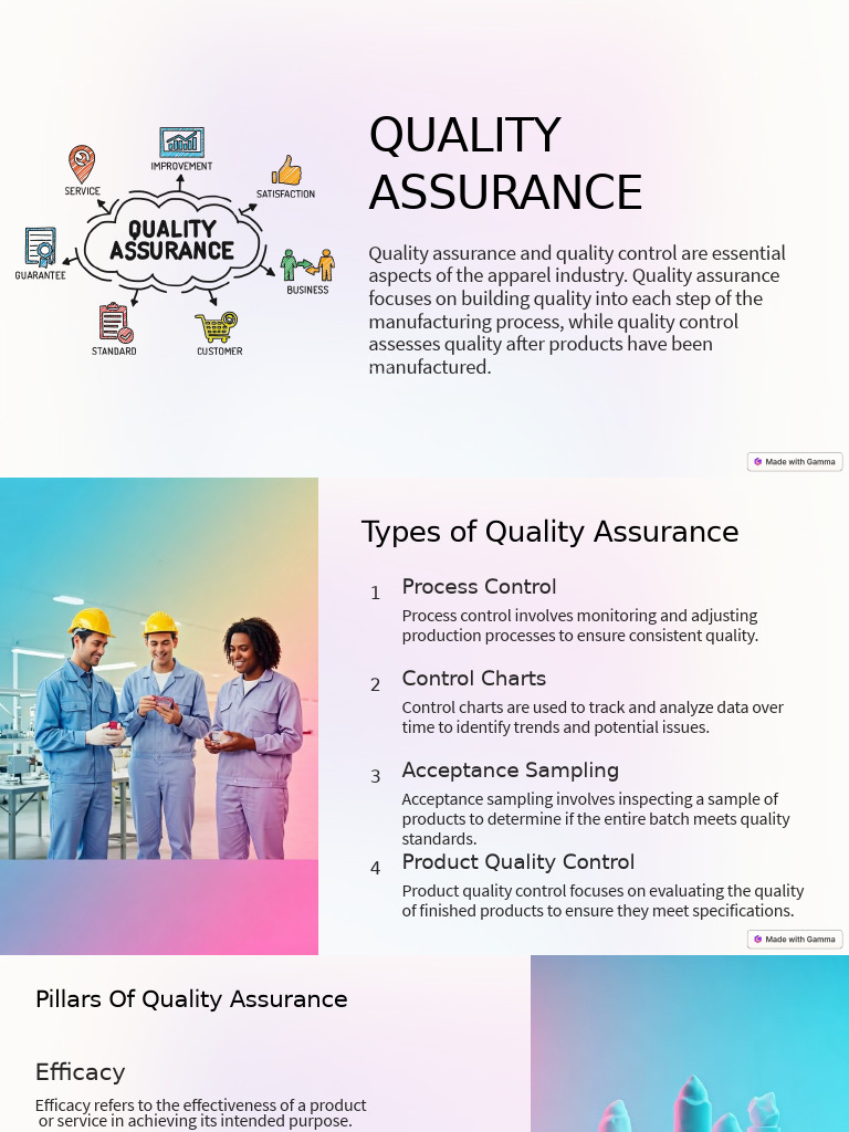 Quality Assurance | PDF
