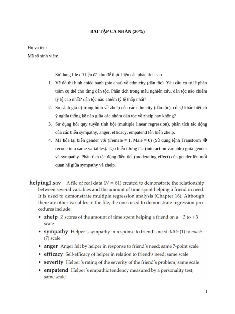 Bai Thi Giua Ky Ca Nhan 20 106 | PDF