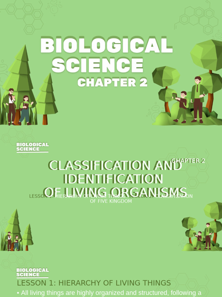 Chapter 2 Classification and Identification of Living Organism | PDF