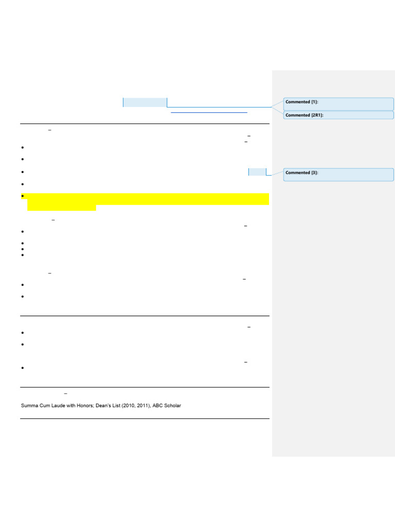 Google Employee Resume Example | PDF | Computing | Business