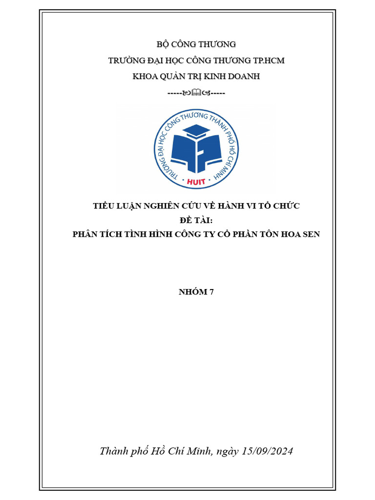 Nhóm 7 - HVTC | PDF
