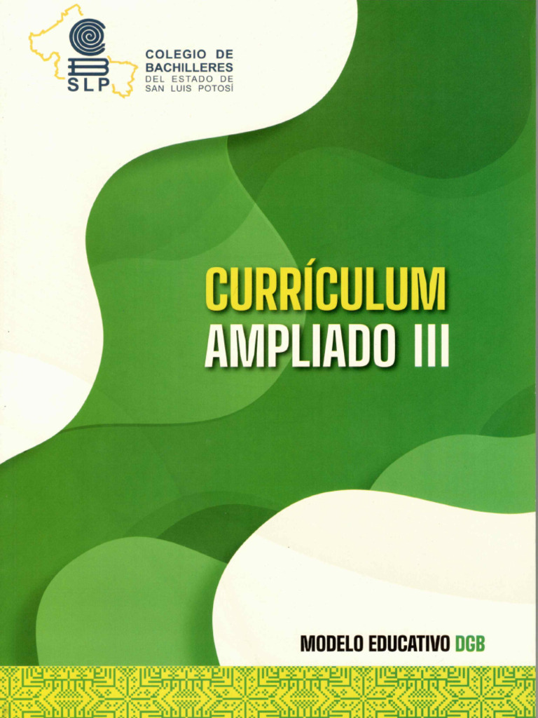 Currículum Ampliado Iii - 014558 | PDF