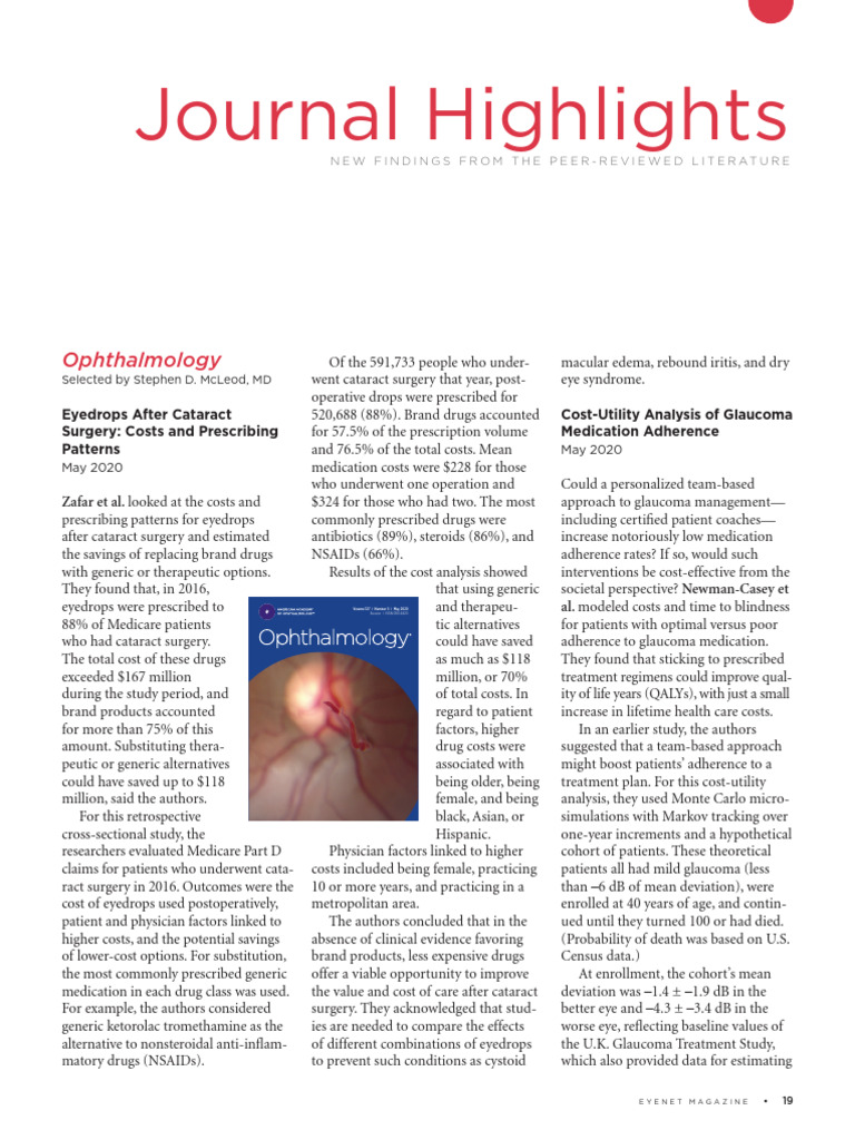 May 2020 Journal Highlights | PDF