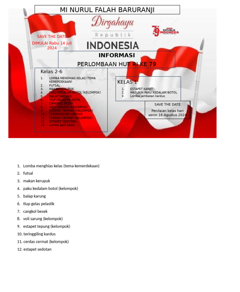 Pamplet 17 Ags | PDF