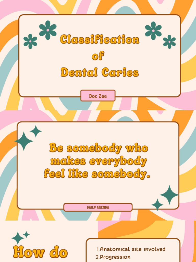 Classification of Dental Caries | PDF