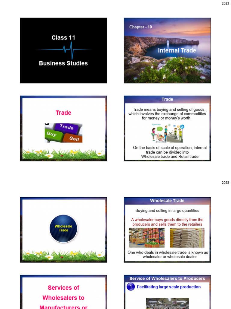 Internal Trade | PDF