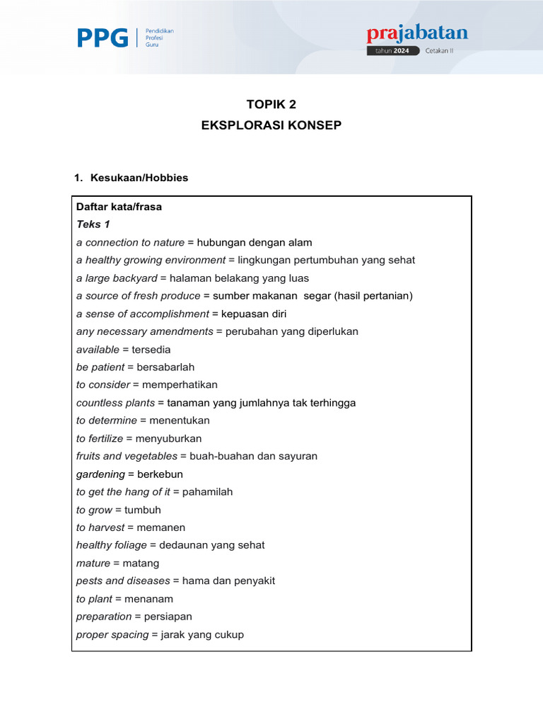 Topik 2 - Eksplorasi Konsep 2 | PDF