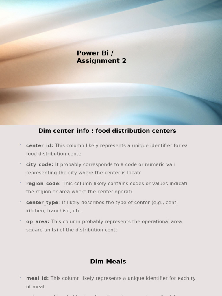 Presentation Bi 1 & 2 | PDF