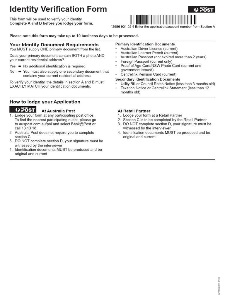 Identity Verification | PDF